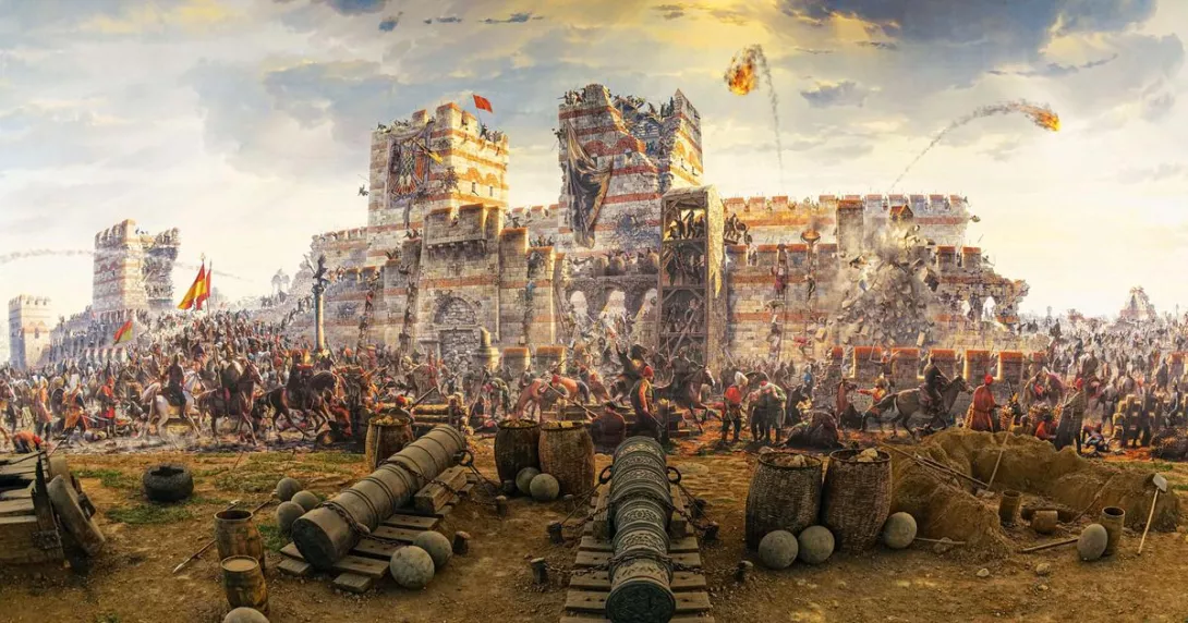 La prise de Constantinople, emblème de la chute de la Grèce antique ...